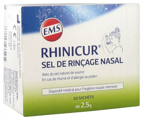 Rhinicur Nasal Rinse Salt 20 sachets - Steych