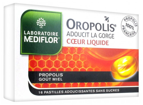 Médiflor Oropolis Liquid Heart Soothing Lozenges 16 Lozenges - Steych