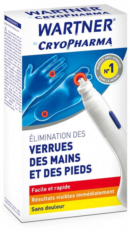 Cryopharma Wartner Elimination of Hands and Feet Warts - Steych