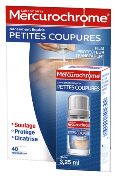 Mercurochrome Liquid Plaster Small Cuts 3,25ml - Steych