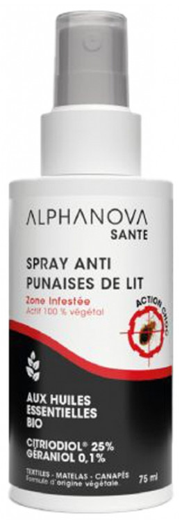 Alphanova Anti-Bed Bug Spray 75 ml - Steych