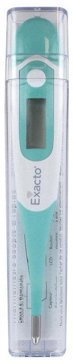 Biosynex Exacto Thermometer Soft & Fast - Colour: Green - Steych