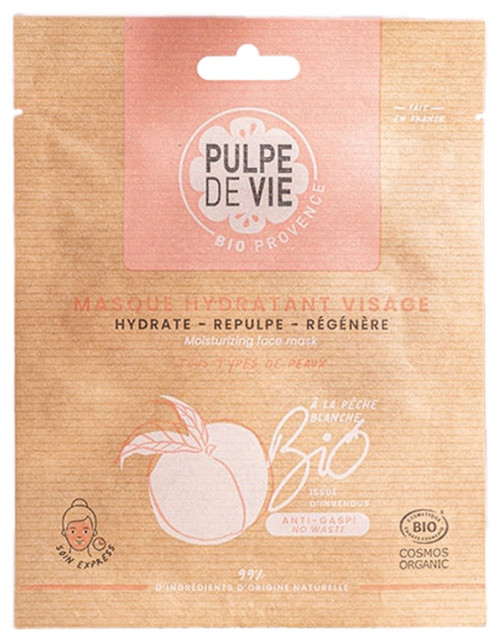 Pulpe de Vie Moisturising Face Mask Sex On The Peach Organic 1 Mask ...