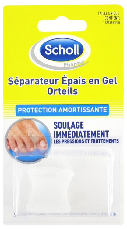 Scholl Thick Gel Separator For Toes - Steych