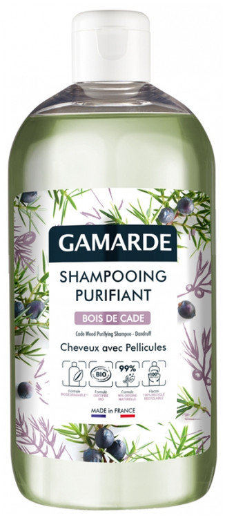 Gamarde Organic Cade Wood Purifying Shampoo Dandruff 500ml - Steych