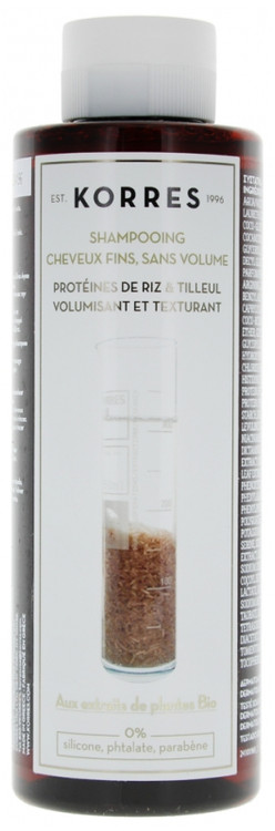 Korres Shampoo Fine Hair Without Volume 250 ml - Steych