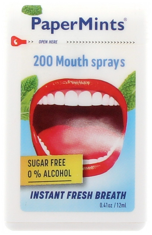 PaperMints Mouth Spray Sugar Free 12ml - Steych