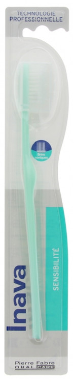 Inava Sensitivity Toothbrush Conical Strands - Colour: Blue - Steych