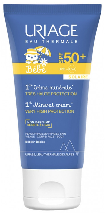 Uriage Baby 1st Mineral Cream SPF50+ 50ml - Steych