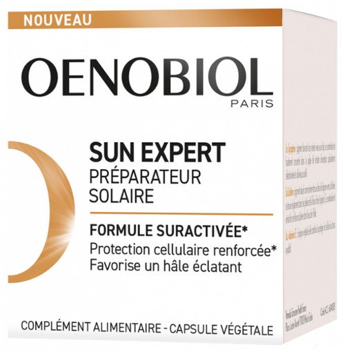 Oenobiol Sun Expert Preparateur Tan Enhancer 30 Capsules - Steych