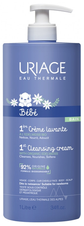 Uriage Baby 1st Cleansing Cream 1L - Steych