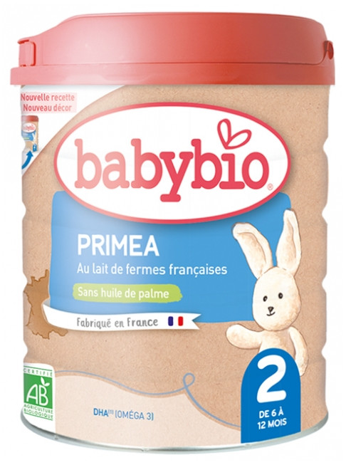 Babybio Primea 2 Milk From French Farms From 6 to 12 Months Organic ...