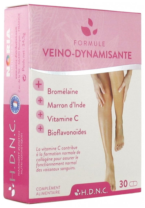 H.D.N.C Veino-Energizing Formula 30 Tablets - Steych