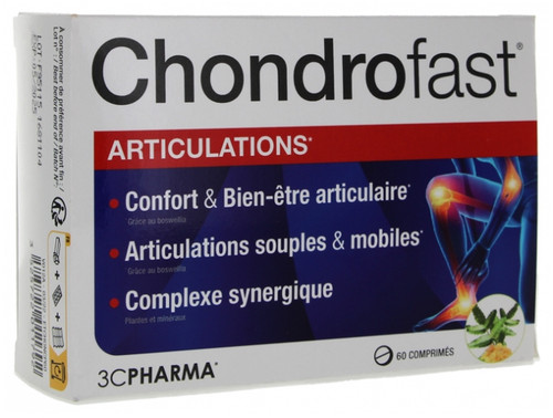 3C Pharma Chondro FAST Joints 60 Tablets - Steych