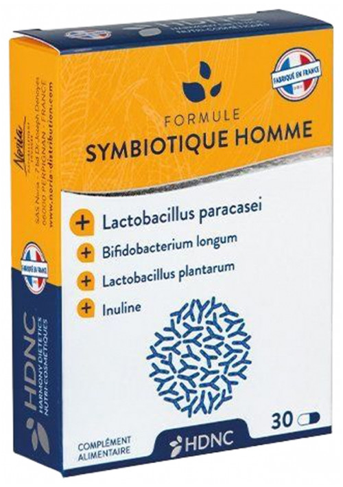 H.D.N.C Symbiotic System Men 30 Capsules - Steych