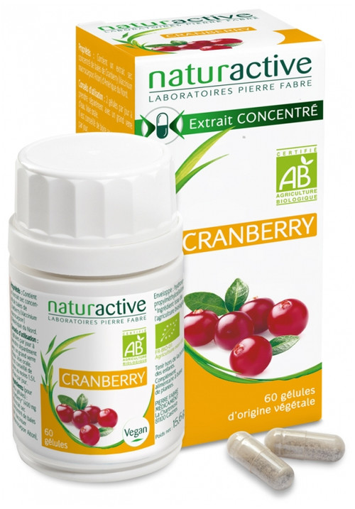Naturactive Organic Cranberry 60 Capsules - Steych
