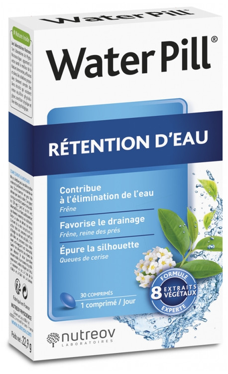 Nutreov Water Pill Water Retention 30 Tablets - Steych
