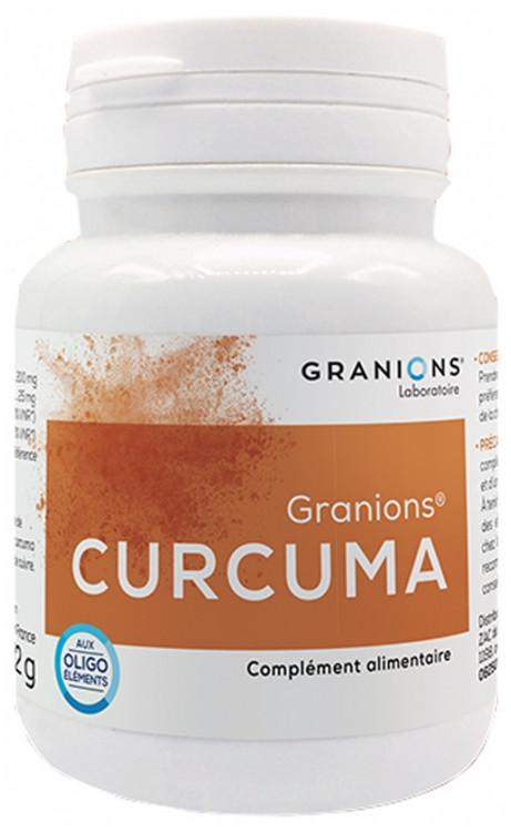 Granions Curcuma 30 Vegetable Capsules - Steych