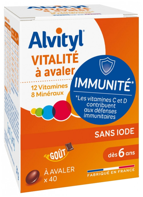 Alvityl Vitality 40 Tablets to Swallow - Steych