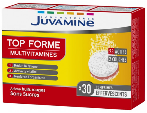 Juvamine Top Form Multivitamins 30 Effervescent Tablets - Steych
