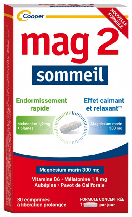 Mag 2 Sleep Prolonged Release 30 Tablets - Steych