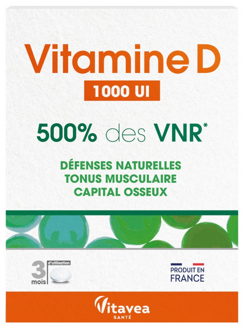 Vitavea Vitamin D 1000 UI 90 Tablets - Steych