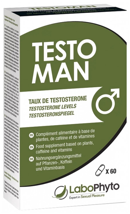 Labophyto Testo Man 60 Vegetable Capsules - Steych