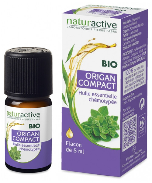 Naturactive Essential Oil Compact Oregano (Origanum compactum) 5ml - Steych