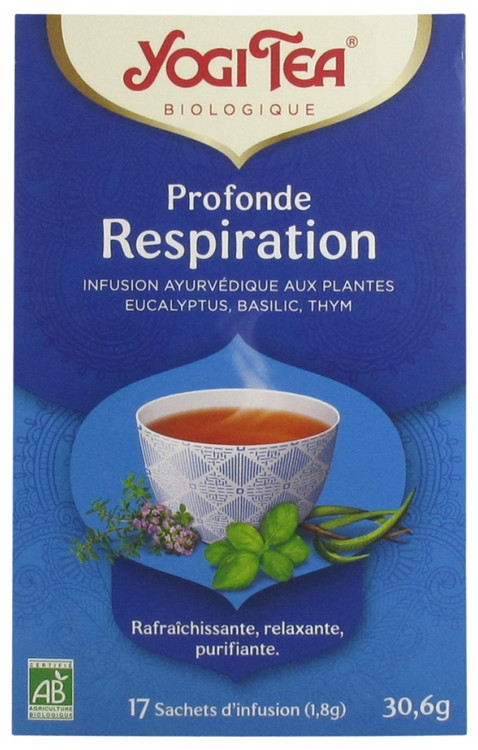 Yogi Tea Deep Breath Organic 17 Sachets - Steych