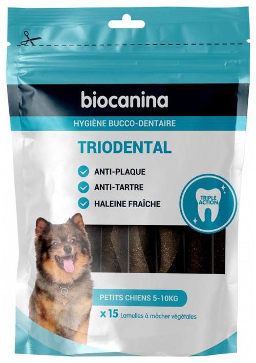 Biocanina Triodental Small Dogs 15 Vegetable Slices - Steych