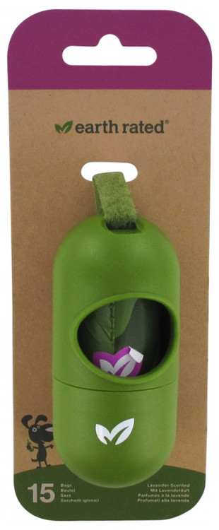 Earth Rated Poop Collect Bags Dispenser 15 Bags - Steych