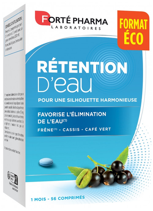 Forté Pharma Water Retention 56 Tablets - Steych