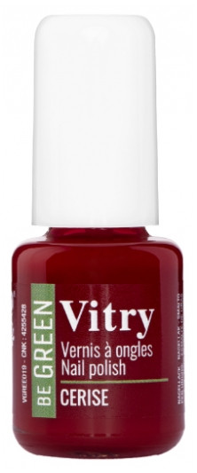 Vitry Be Green Nail Polish 6 ml - Colour: Cherry - Steych