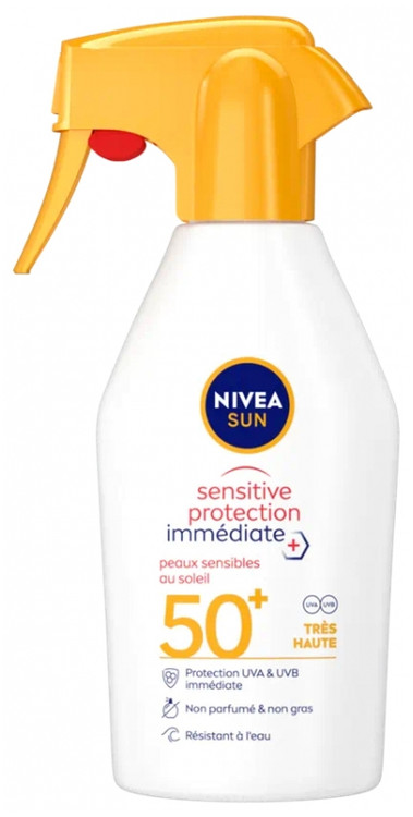 Nivea Sun Sensitive Immediate Protection SPF50+ Spray 270 ml - Steych