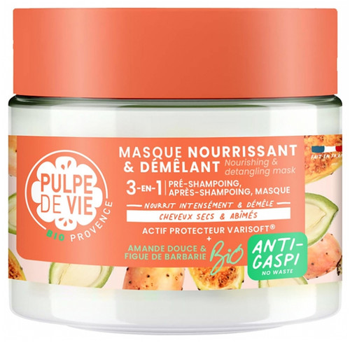 Pulpe de Vie Organic 3-in-1 Nourishing and Detangling Sweet Almond Hair ...