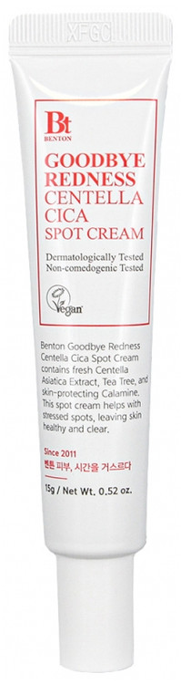 Benton Goodbye Redness Centella Cica Spot Cream 15 g - Steych