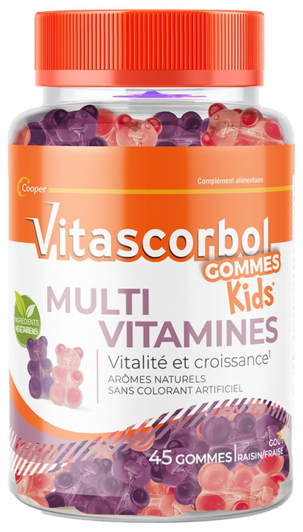 Vitascorbol Kids Multivitamins 45 Gummies - Steych