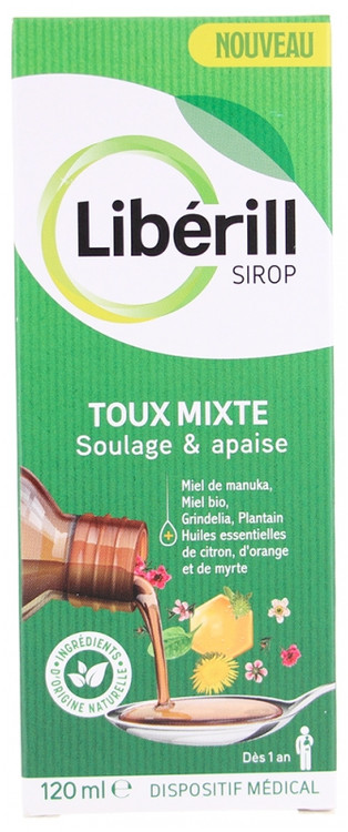 Libérill Mixed Cough Syrup Soothes 120 ml - Steych