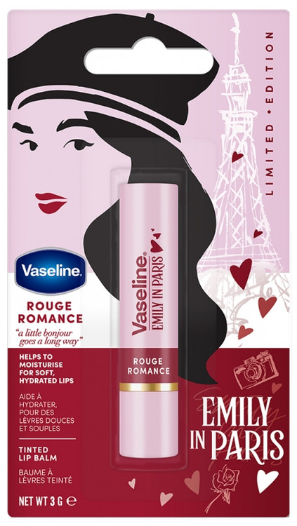 Vaseline Emily in Paris Tinted Lip Balm Limited Edition 3 g - Colour ...