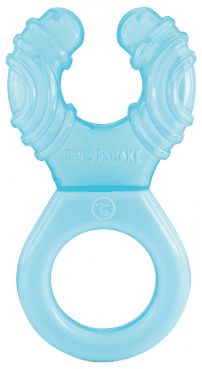 Twistshake Cooling Teething Ring 2 Months and up - Colour: Pastel Blue ...