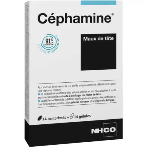 NHCO Cephamine Headache 14 Capsules + 14 Tablets - Steych
