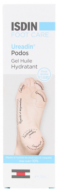 Isdin Ureadin Podos Moisturizing Oil Gel 75 ml - Steych