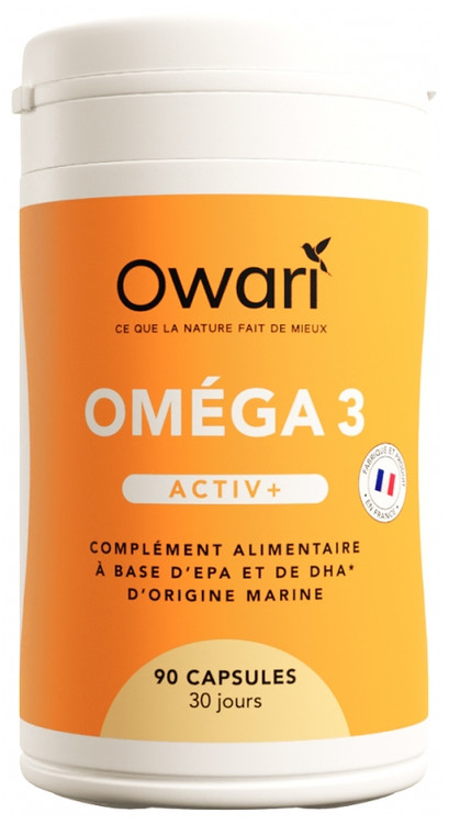 Owari Omega 3 Activ + 90 Capsules - Steych