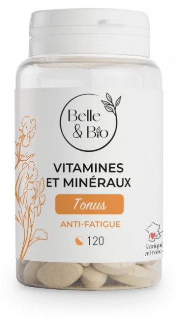 Belle & Bio Vitamins and Minerals 120 Tablets - Steych