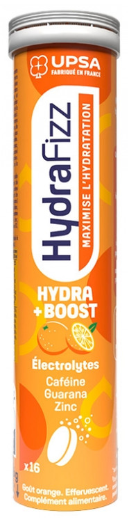 UPSA Hydrafizz Hydra+Boost 16 Effervescent Tablets - Steych