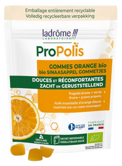 Ladrôme Propolis Organic Orange Gums 45 g - Steych