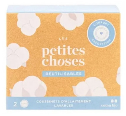 Les Petites Choses Washable Reusable Nursing Pads 2 Pads - Steych