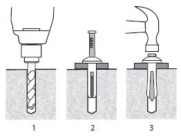 1/4" x 1-1/2" ZAMAC NAILIN