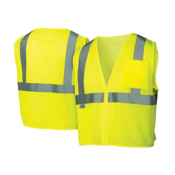 Pyramex Hi-Vis Safety Vest - Large