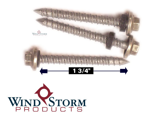 Stainless Steel Tapcons & Concrete Anchors - 35 Sizes | WindStorm
